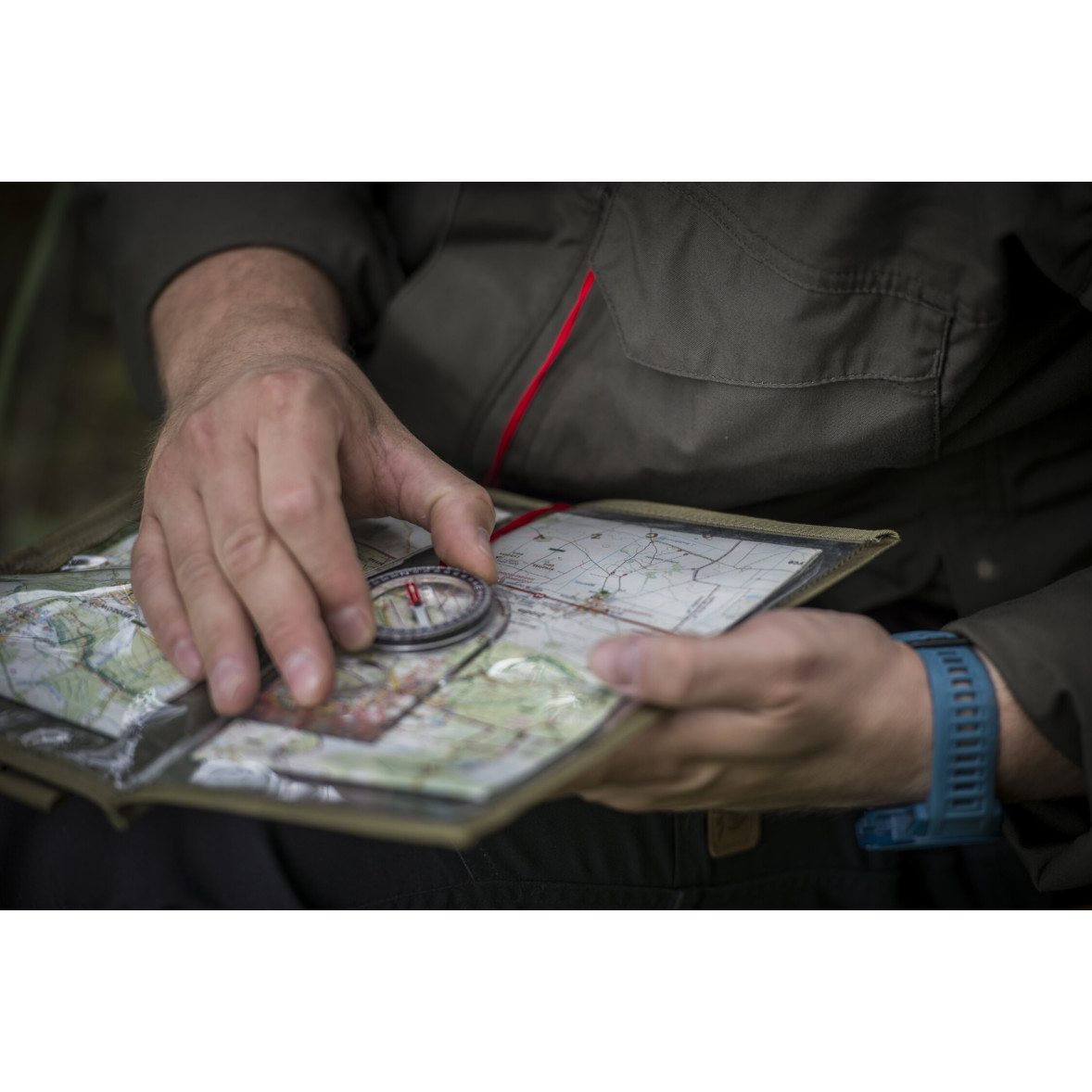 Boussole scout compass mk2 transparent - Helikon