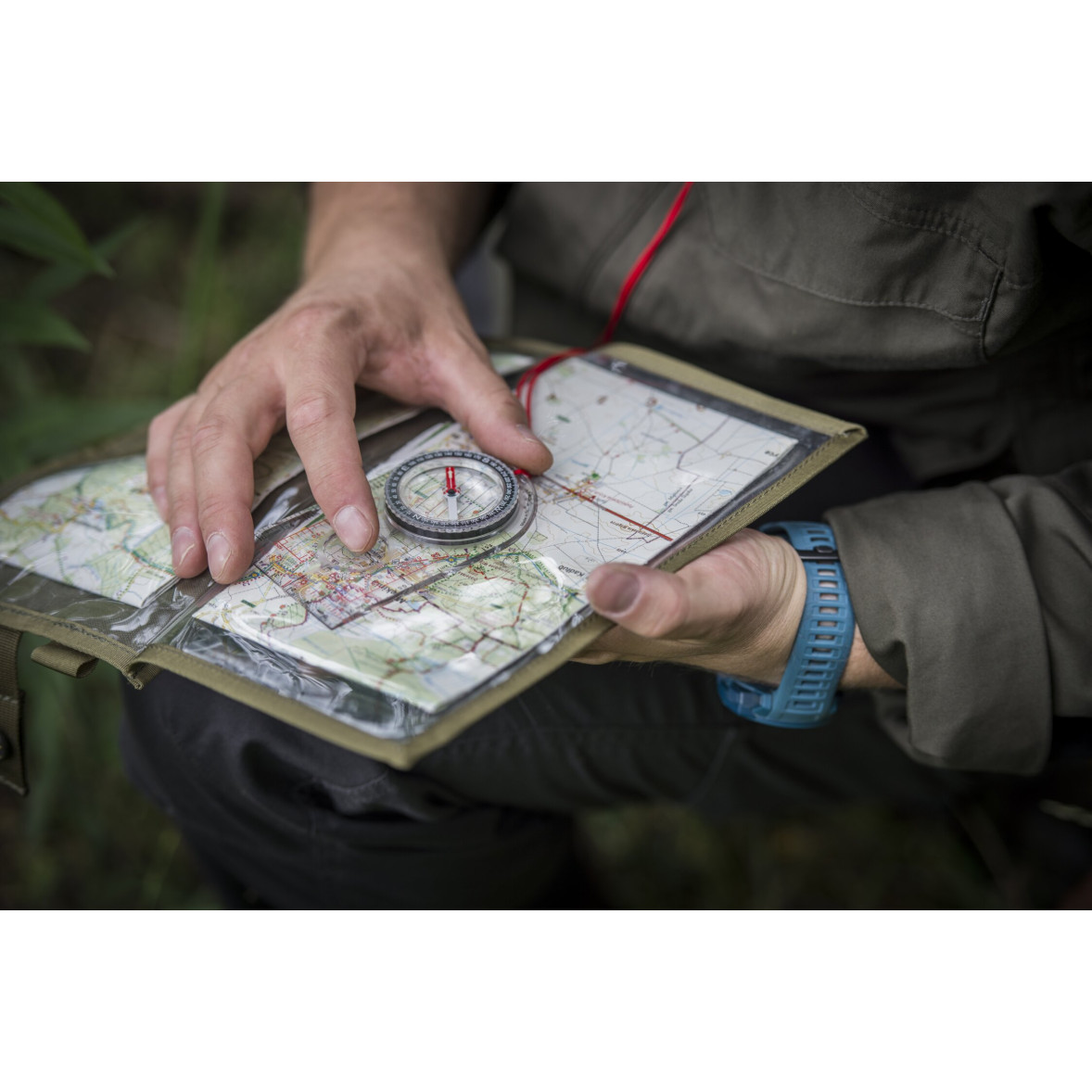 Boussole scout compass mk2 transparent - Helikon