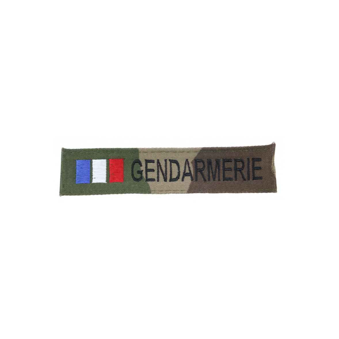 Gendarmerie velcro name tape camo + FR flag - DMB