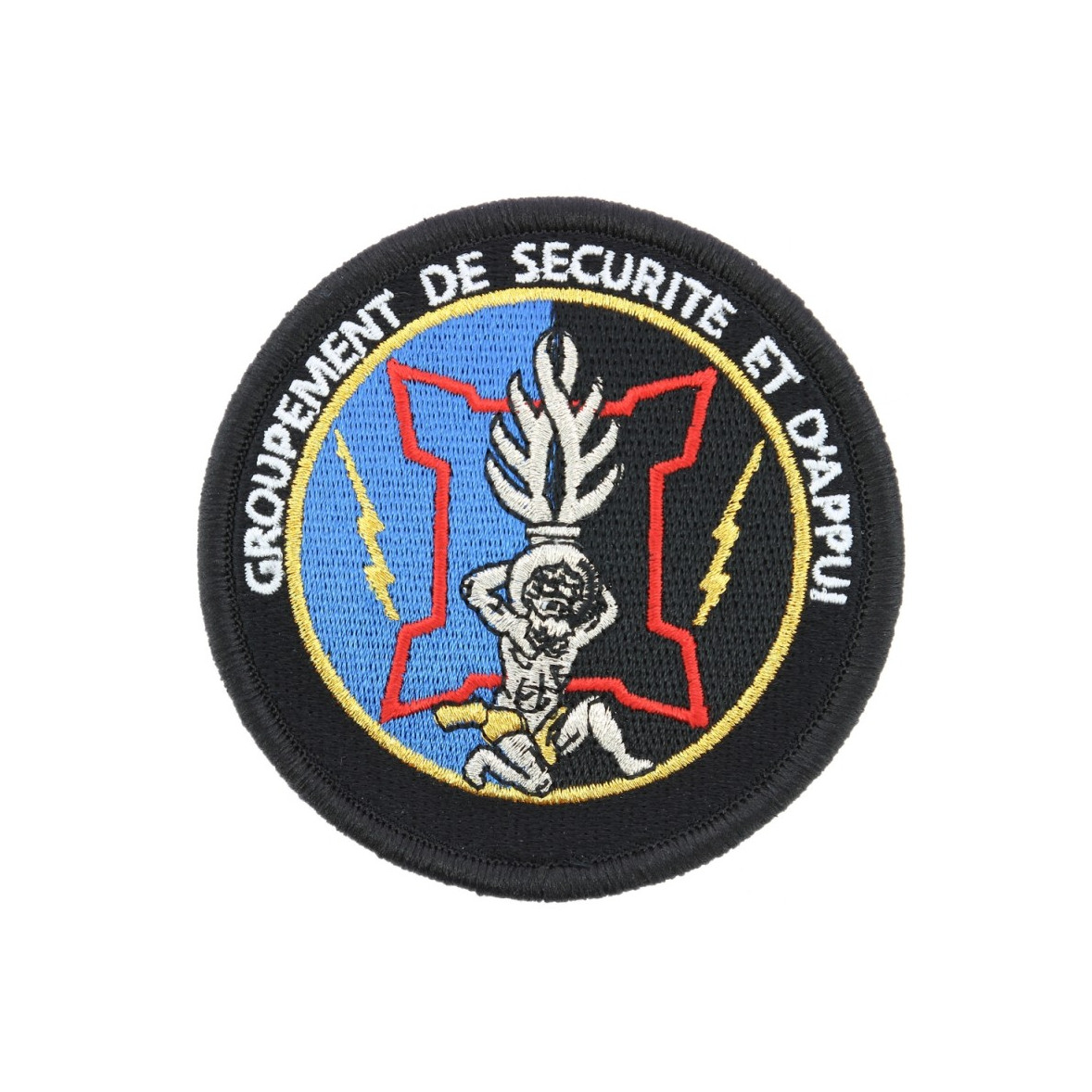 Écusson Groupement de sécurité et d'appui - DMB