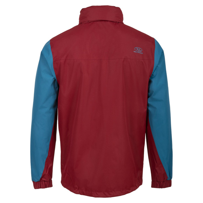 Kerrera Jacket - Petrol Blue/Burgundy - Highlander
