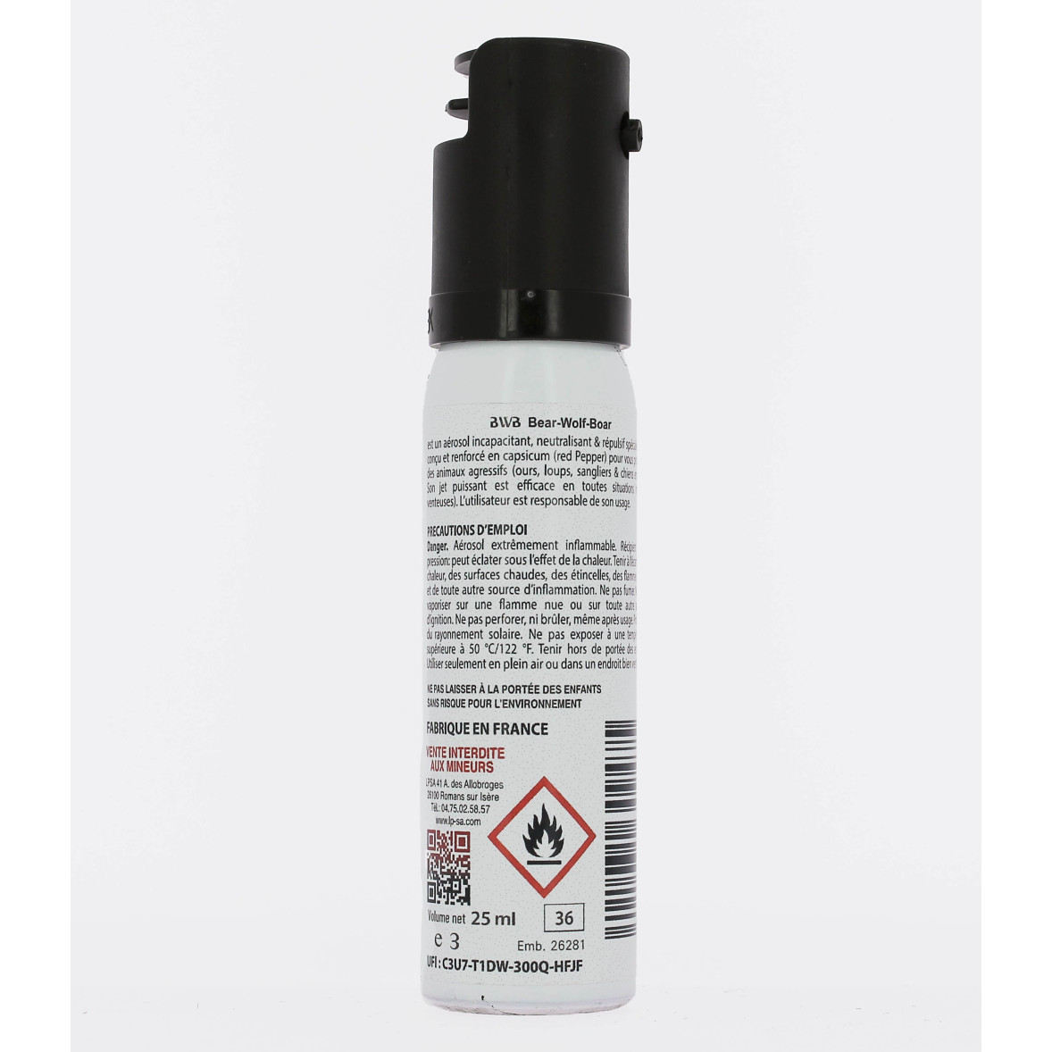 BWB Pepper+ Aggressive Animal Repellent Spray 25 ml - LPSA