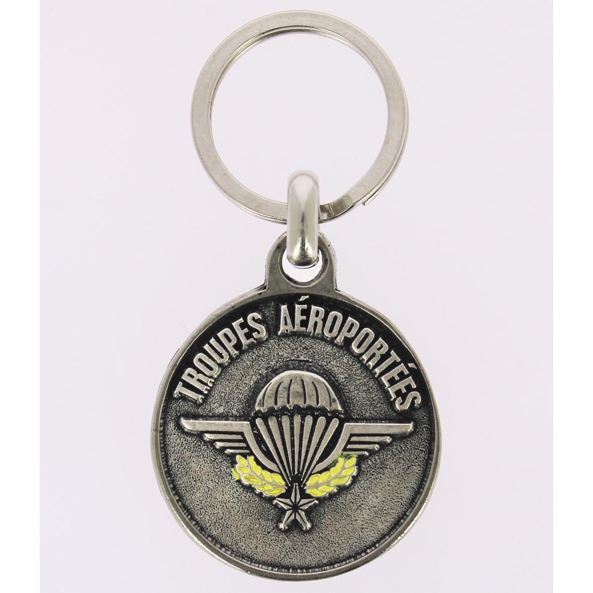 Airborne Troops Keyring - Grey - Summit Outdoor Lifestyle