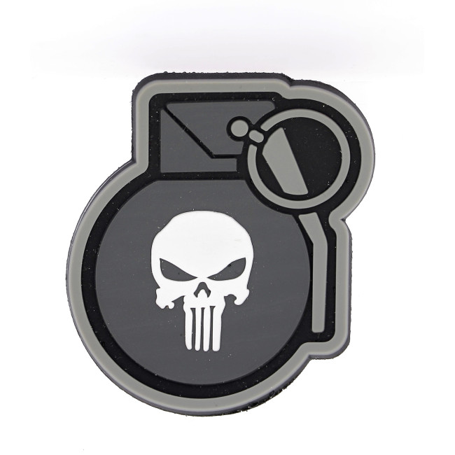 Punisher Grenade Patch - Kombat Tactical - vetsecurite.com