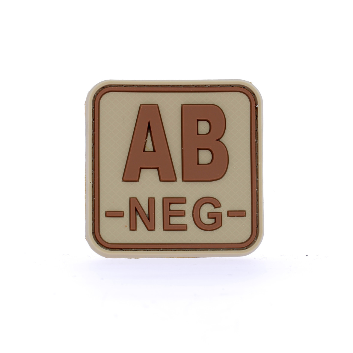 Square blood type patch AB- Coyote - JTG - Vetsecurite.com