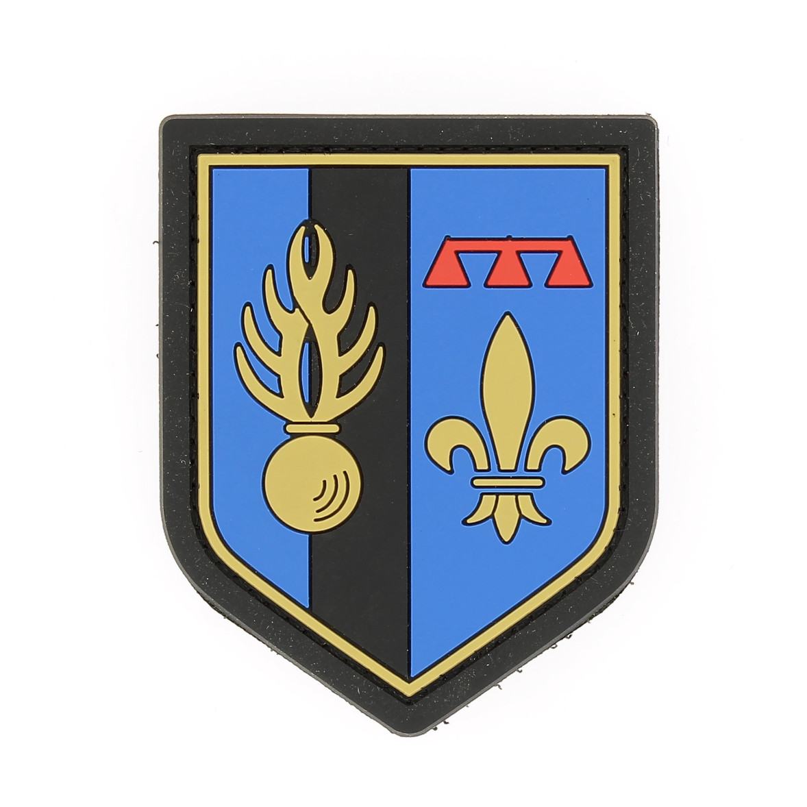 PVC Patch Mobile Gendarmerie Defense Zone MARSEILLE - Cholet