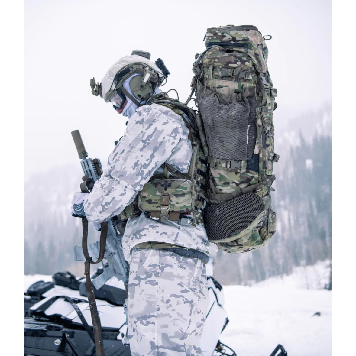 Battleship pack V90 military green backpack - Eberlestock