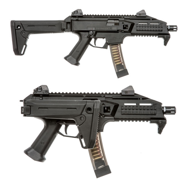 Reptilia - CZ Scorpion EVO Link Stock with Magpul Zhukov in Black