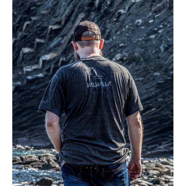 Tee shirt Aesir Rune gris - Ragnar Raids