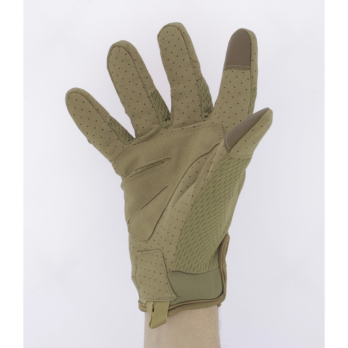 Recon Tactical Coyote Knuckle Gloves by Kombat Tactical
