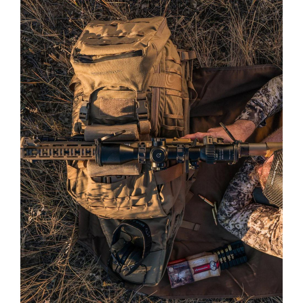 Gunslinger II Military Green Backpack - Eberlestock