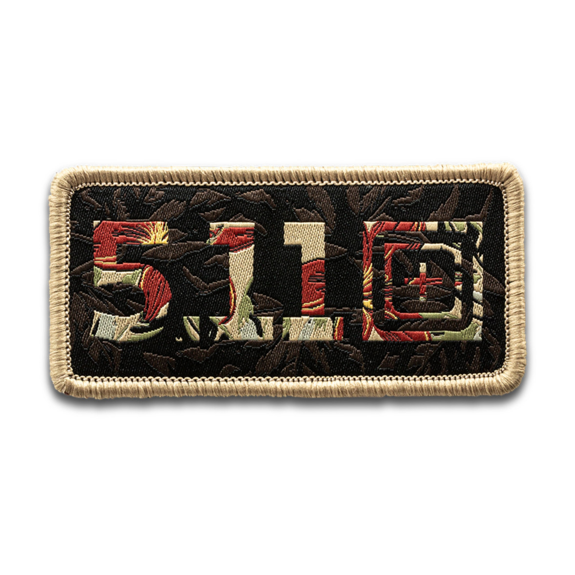 Tropical lockup patch black - 5.11 tactical