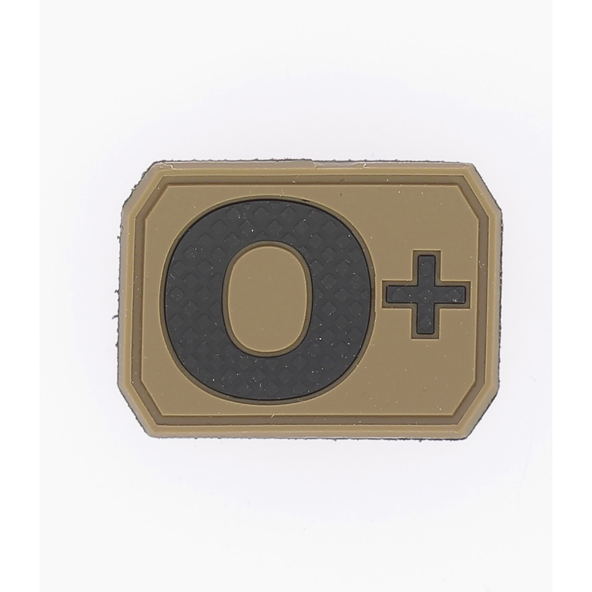 Blood type identification patch in PVC