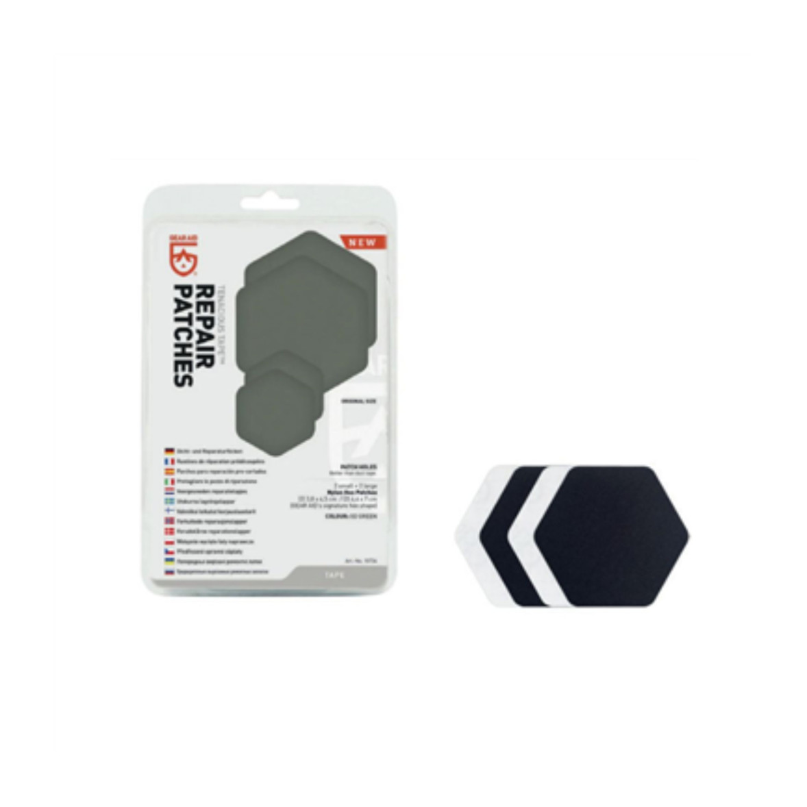 4-pack patches (2 PVC + 2 nylon) - Gear Aid