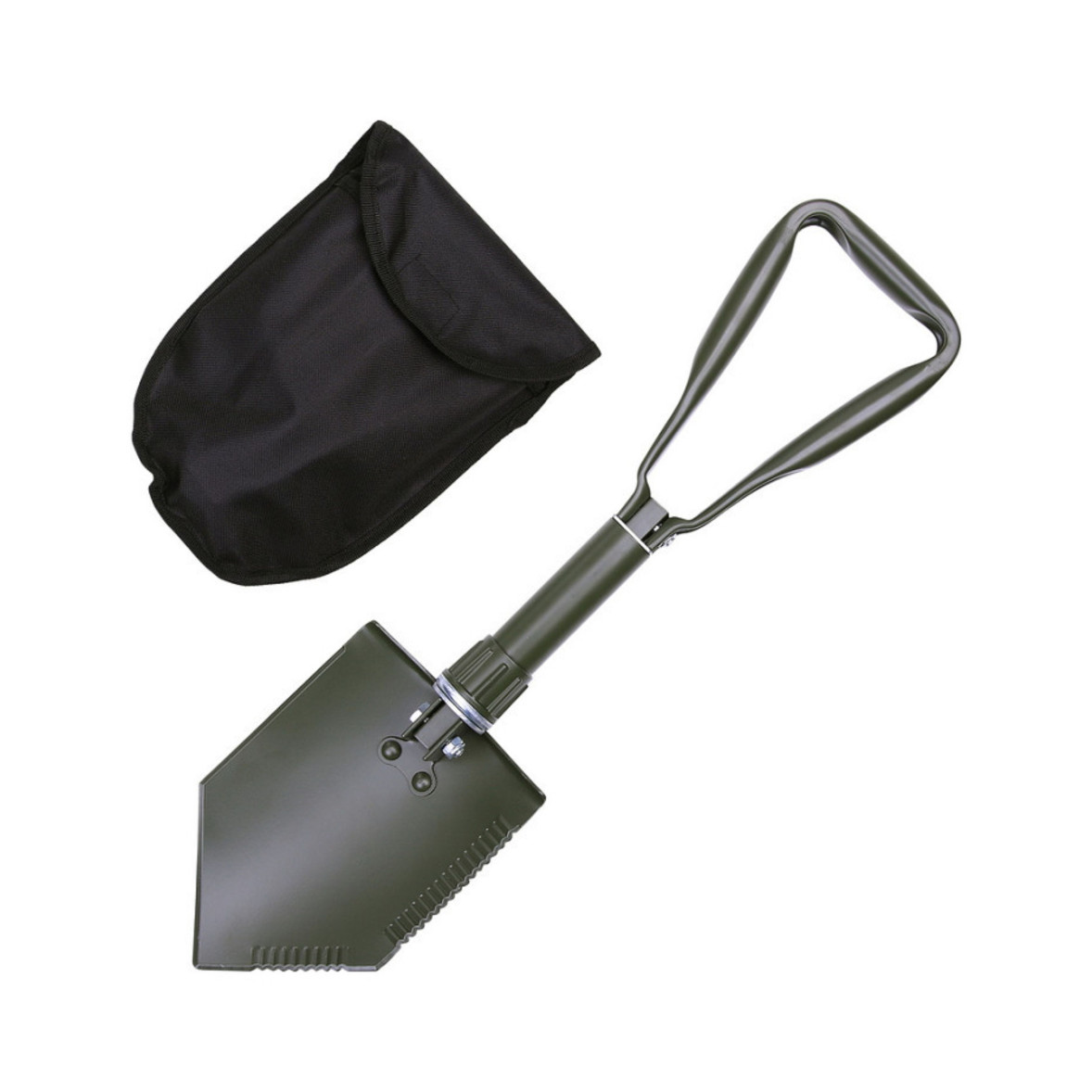 Pelle triangulaire avec pochette - Vert - Fosco Industries