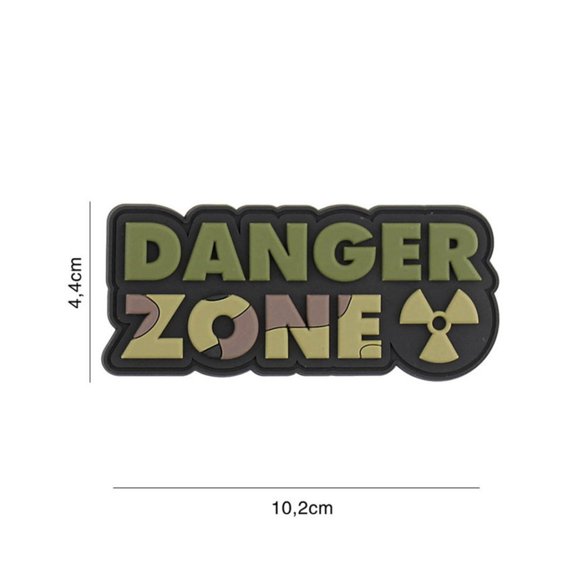 Patch 3D PVC Danger Zone Woodland - 101 Inc
