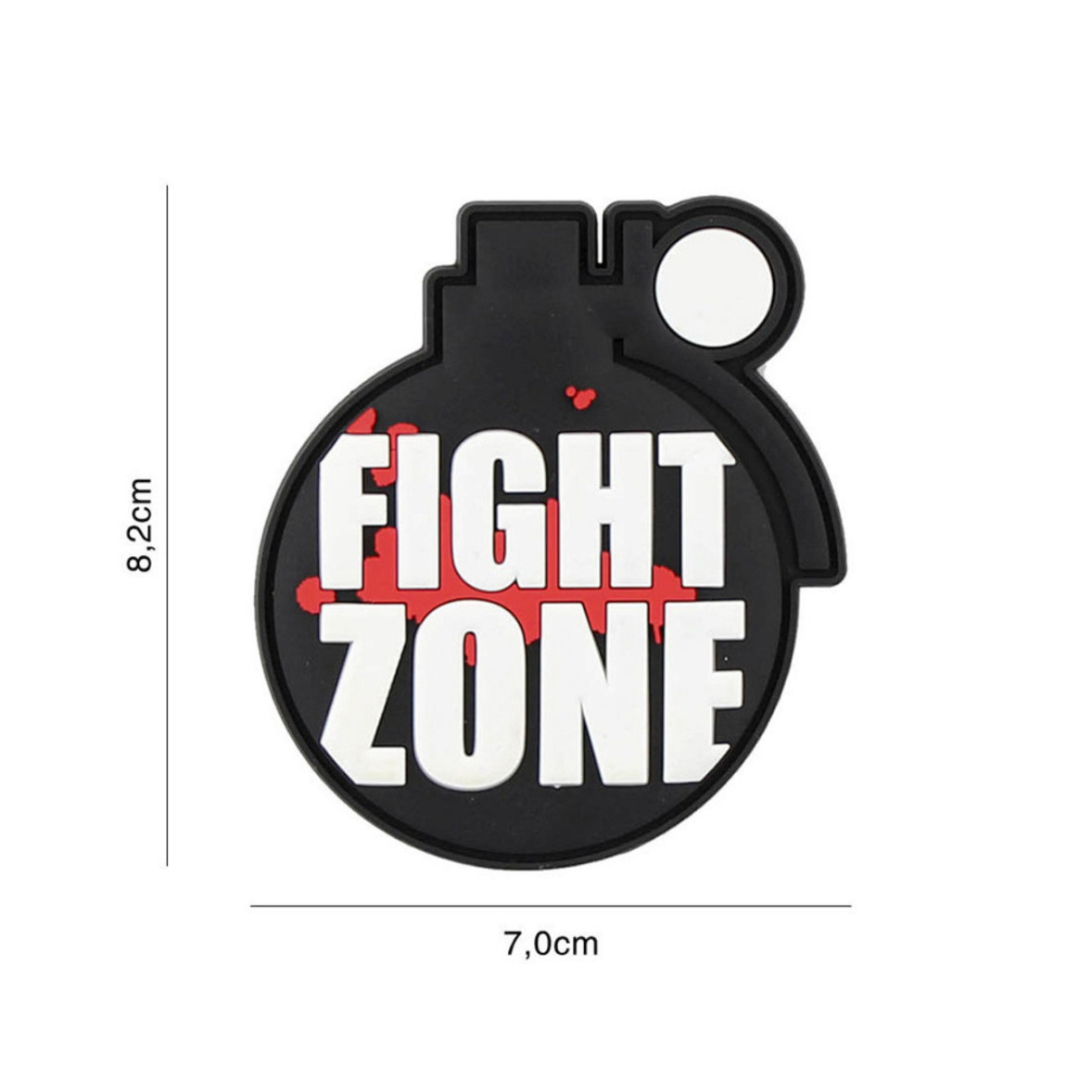 Patch 3D PVC Fight zone - 101 Inc