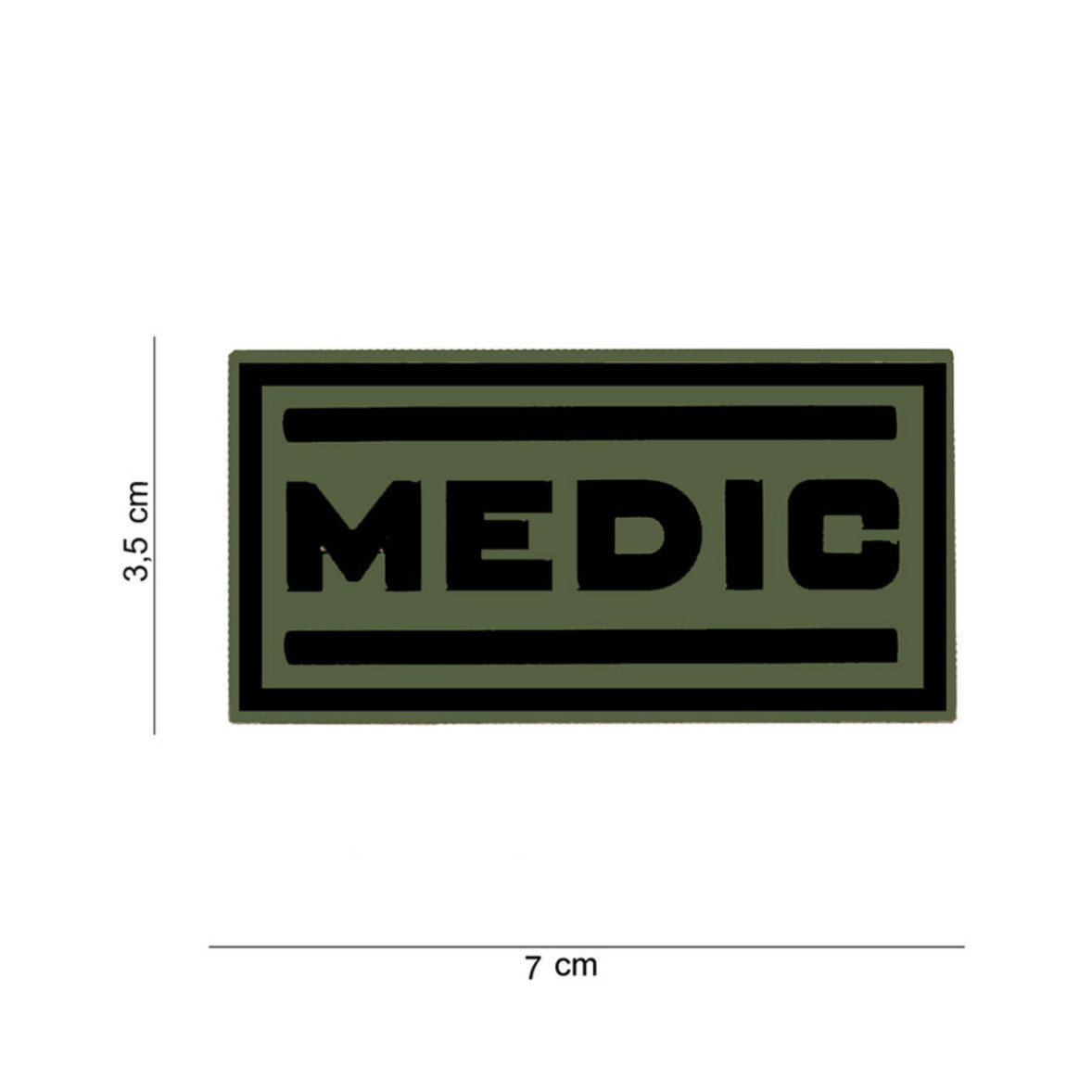 Patch PVC Medic Vert - 101 Inc