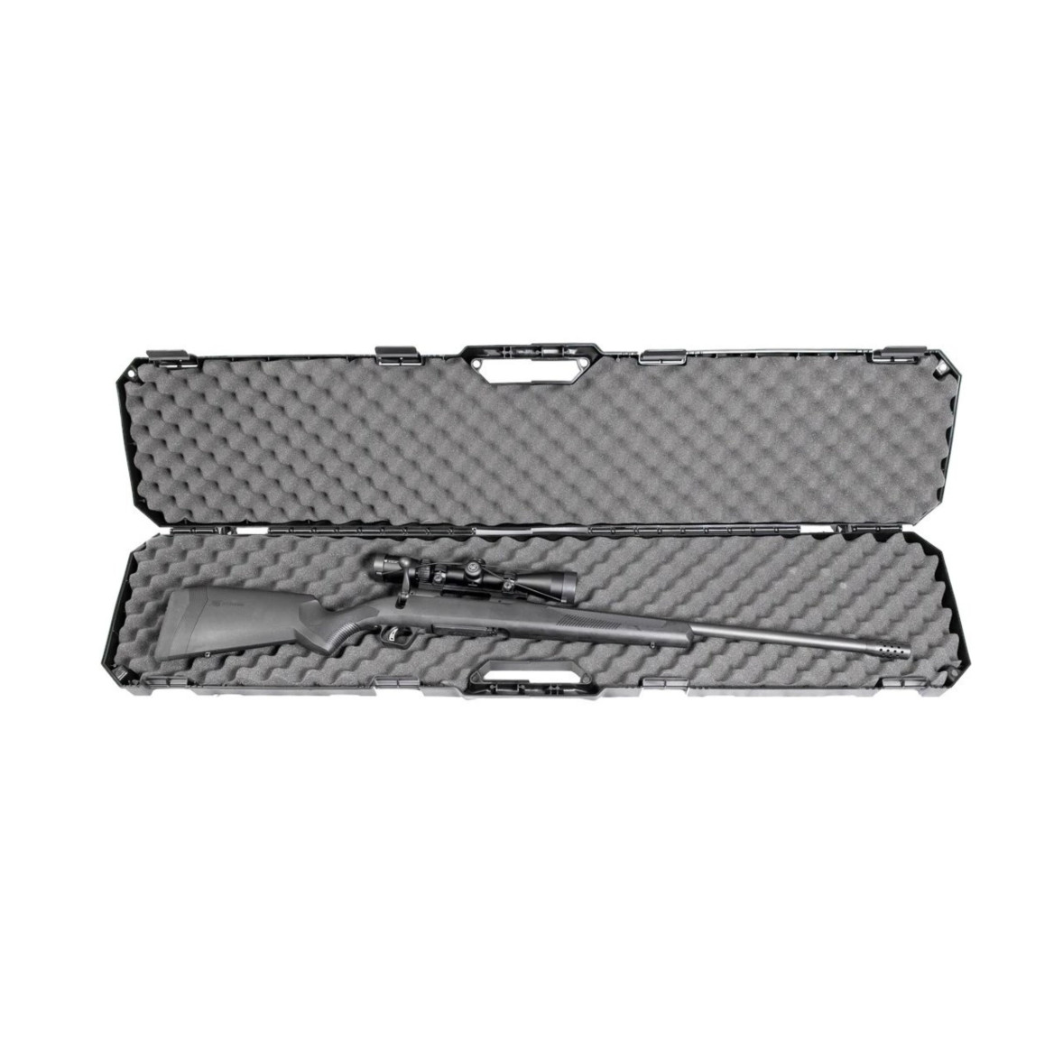 Caja de transporte rígida para 1 rifle con mira telescópica 51'' 129cm ...