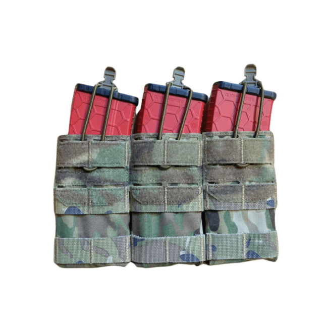 Porta cargadores triple 5.56 Castra Praetoria - Multicam - Honor