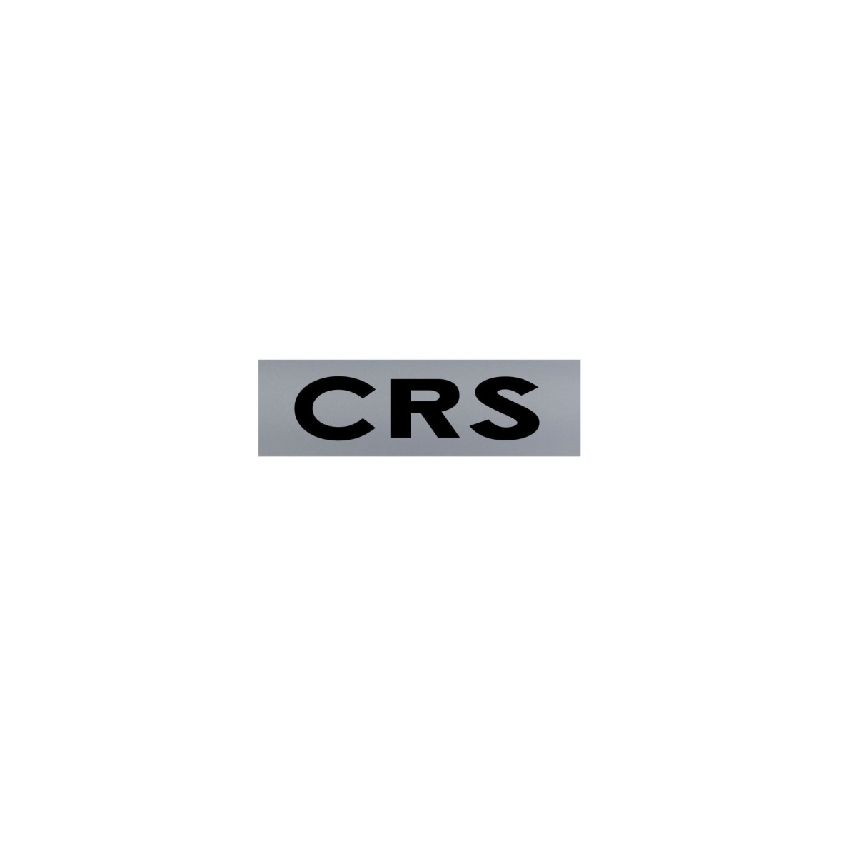 CRS reflective identification band gray background 3x10cm - Patrol ...
