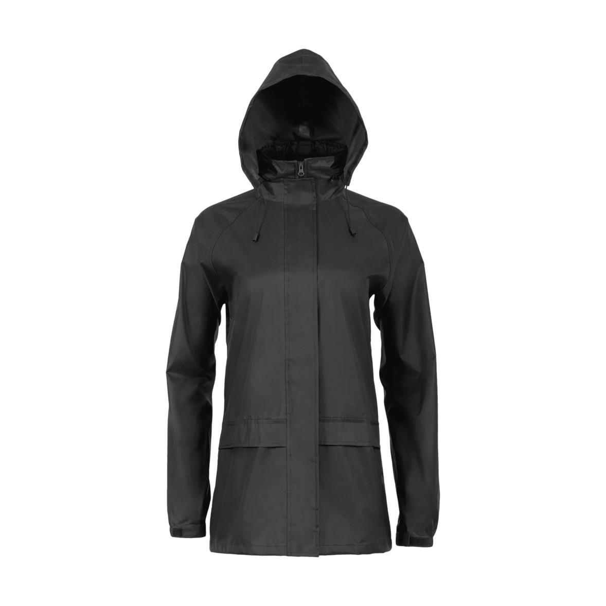 Women's Stormguard Rain Jacket - Black - Highlander