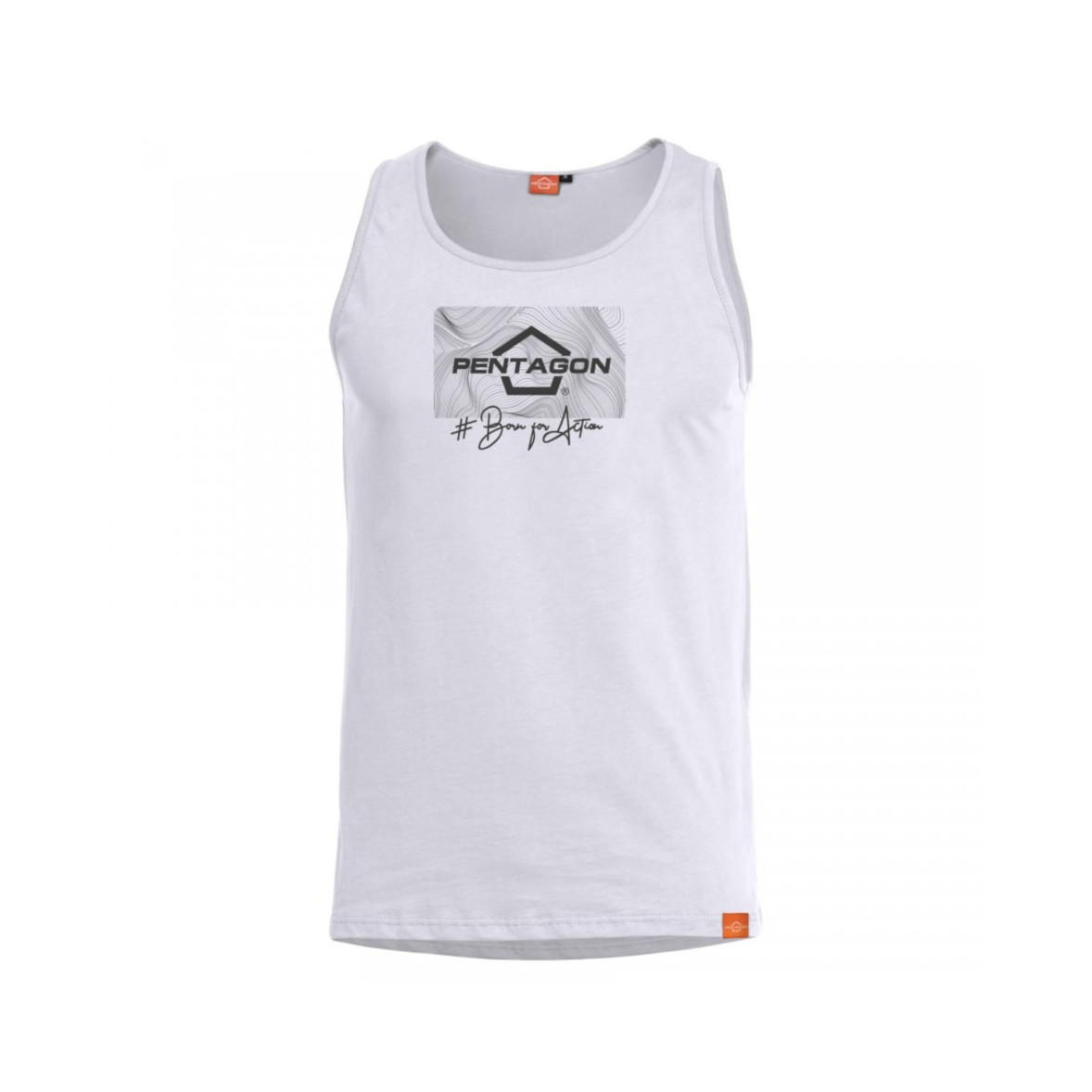 Astir Contour Tank Top - White - Pentagon