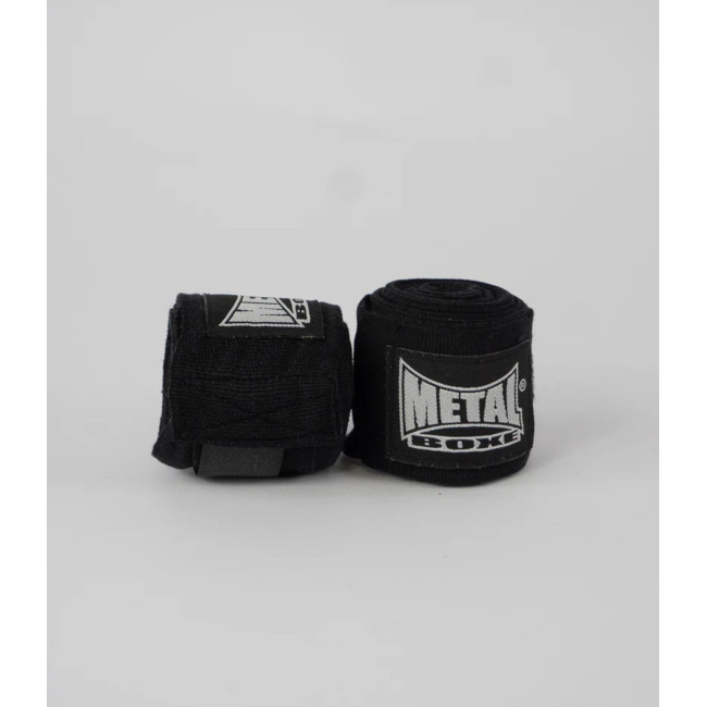 BANDE DE BOXE 2.50 NOIR - METAL BOXE