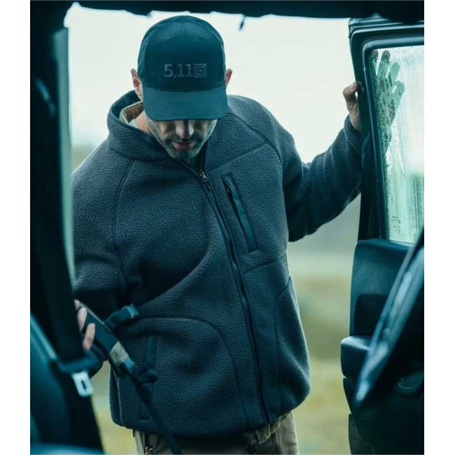 Veste hq tech fleece (ml-h) - Noir - 5.11 Tactical