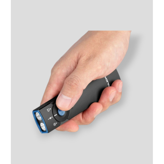 Linterna LED con láser y UV Arkfeld Pro - Negro - Olight