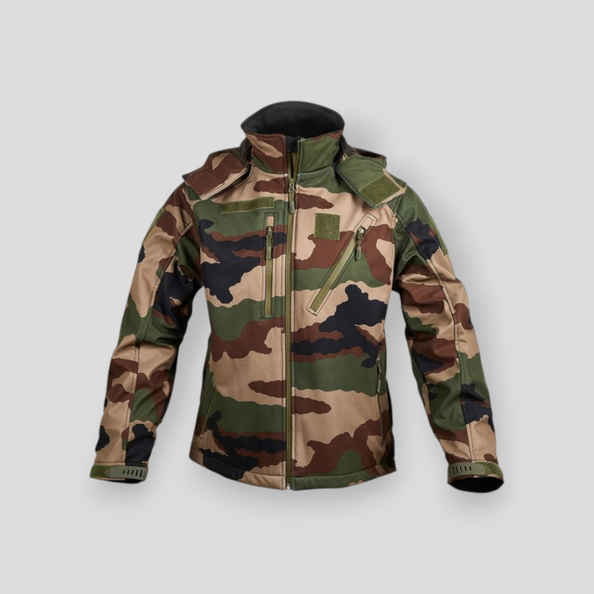 Elite 3-in-1 CE camo tactical softshell jacket - Ares
