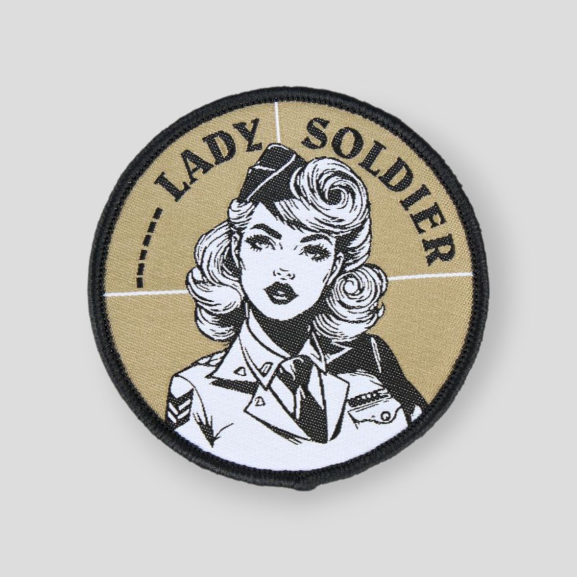 PATCH LADY SOLDIER PRINT - Ares