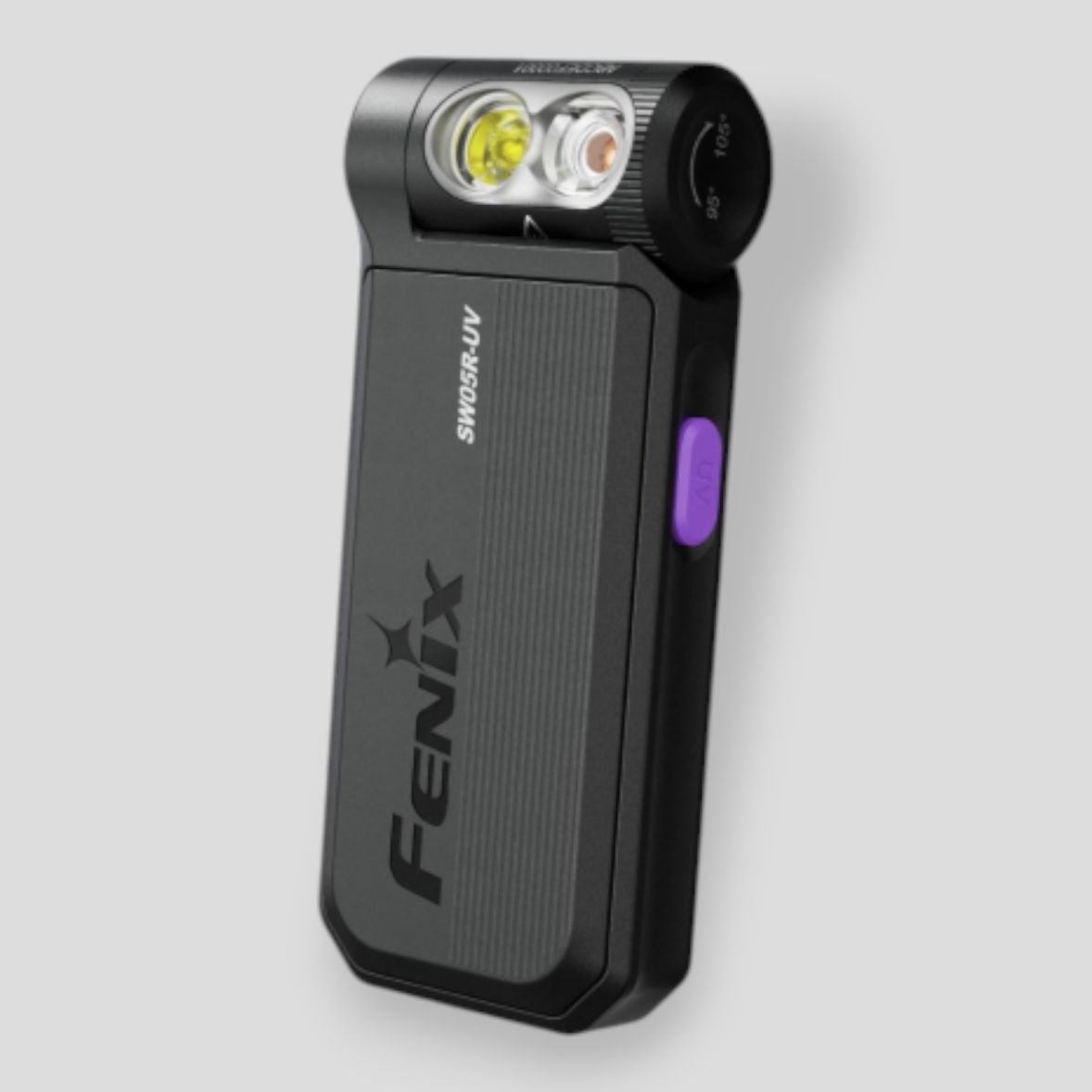 Rechargeable flashlight SW05R-UV (150 lumens) - Black - Fenix