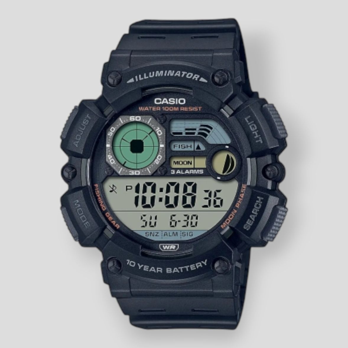 Reloj WS-1500H-1AV - Negro - Casio