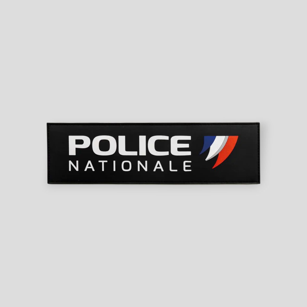 POLICE NATIONALE Rubber Patch with Velcro 25 x 7 cm - GK