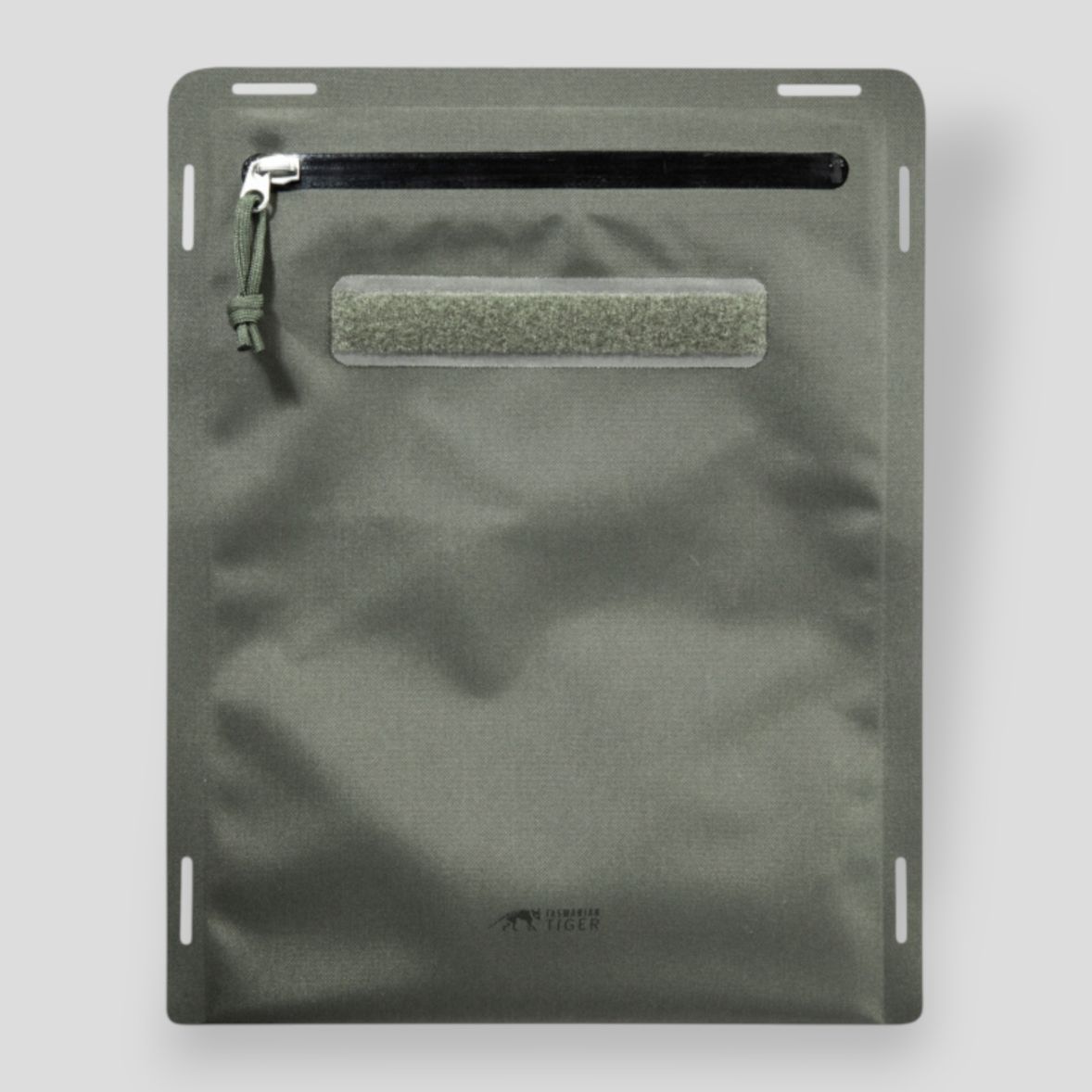 Waterproof A4 tactical pouch - Stone Grey Olive - Tasmanian Tiger