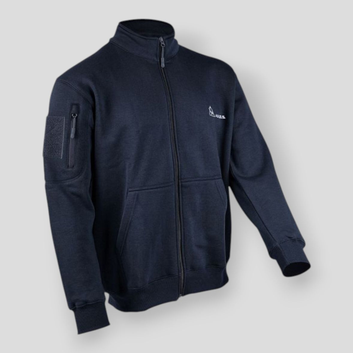 French Army Sweat Jacket - Navy Blue - Ares