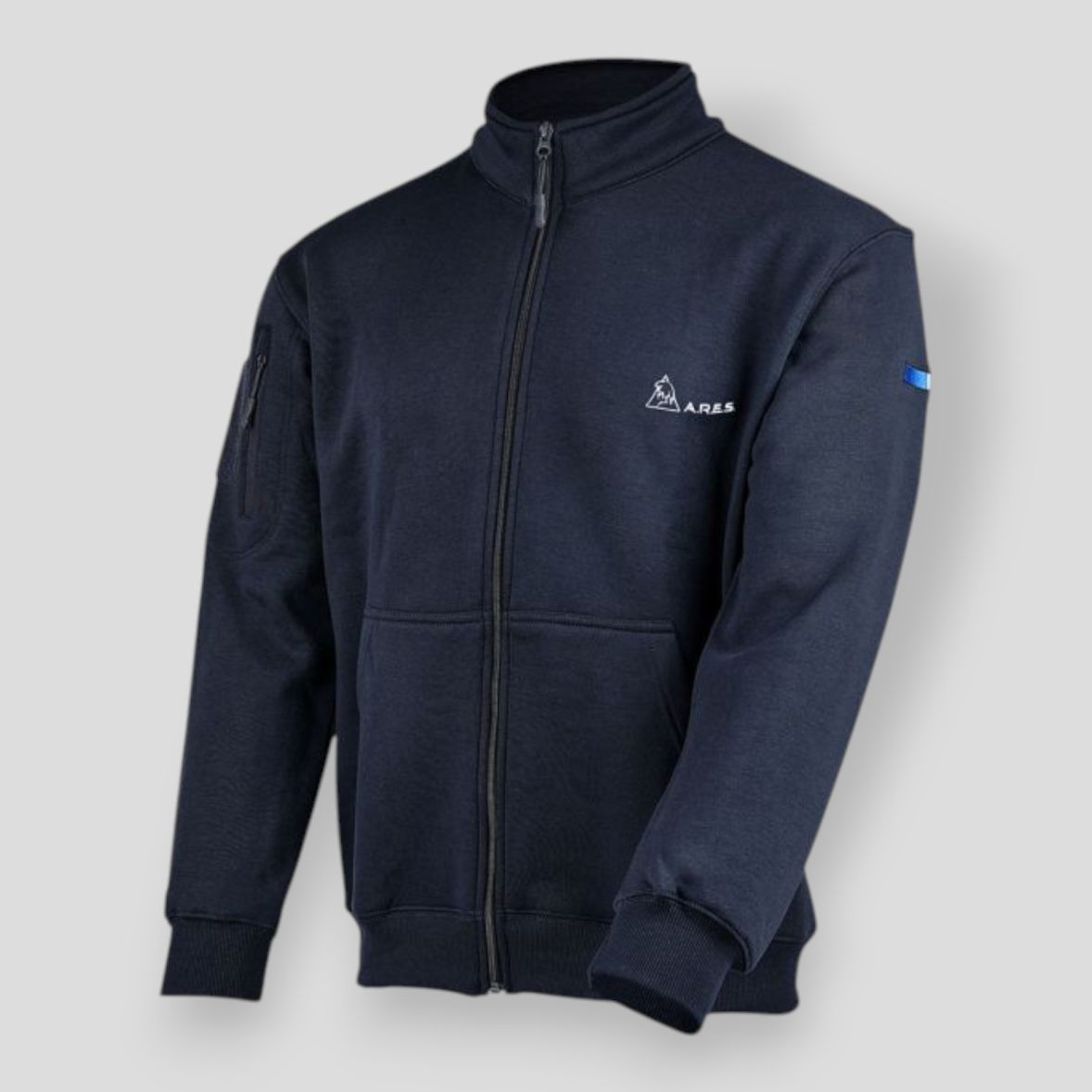 French Army Sweat Jacket - Navy Blue - Ares