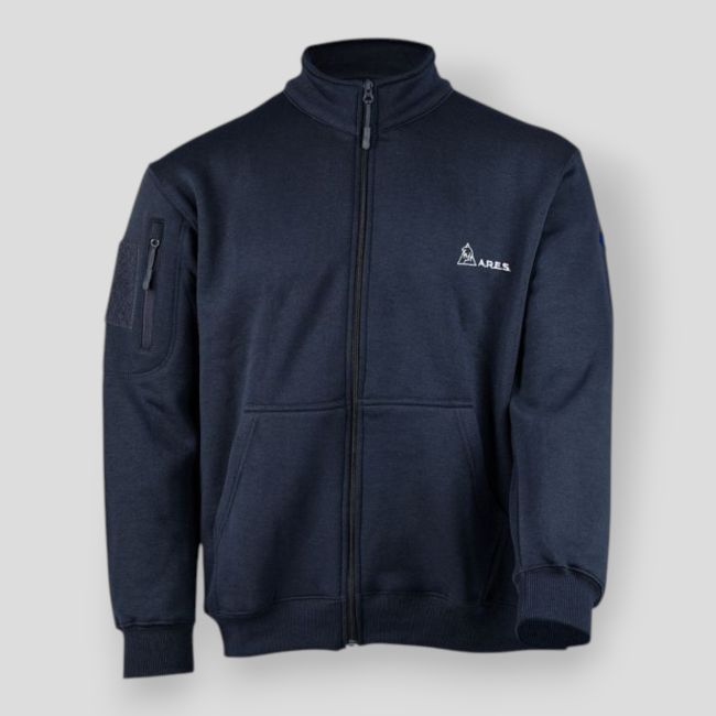 French Army Sweat Jacket - Navy Blue - Ares