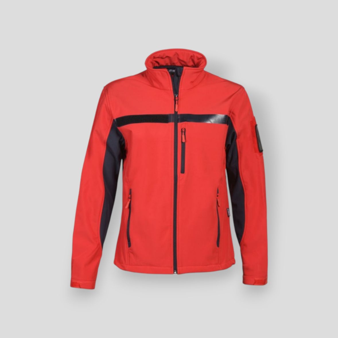 Fire Safety Softshell Jacket - Red - CityGuard