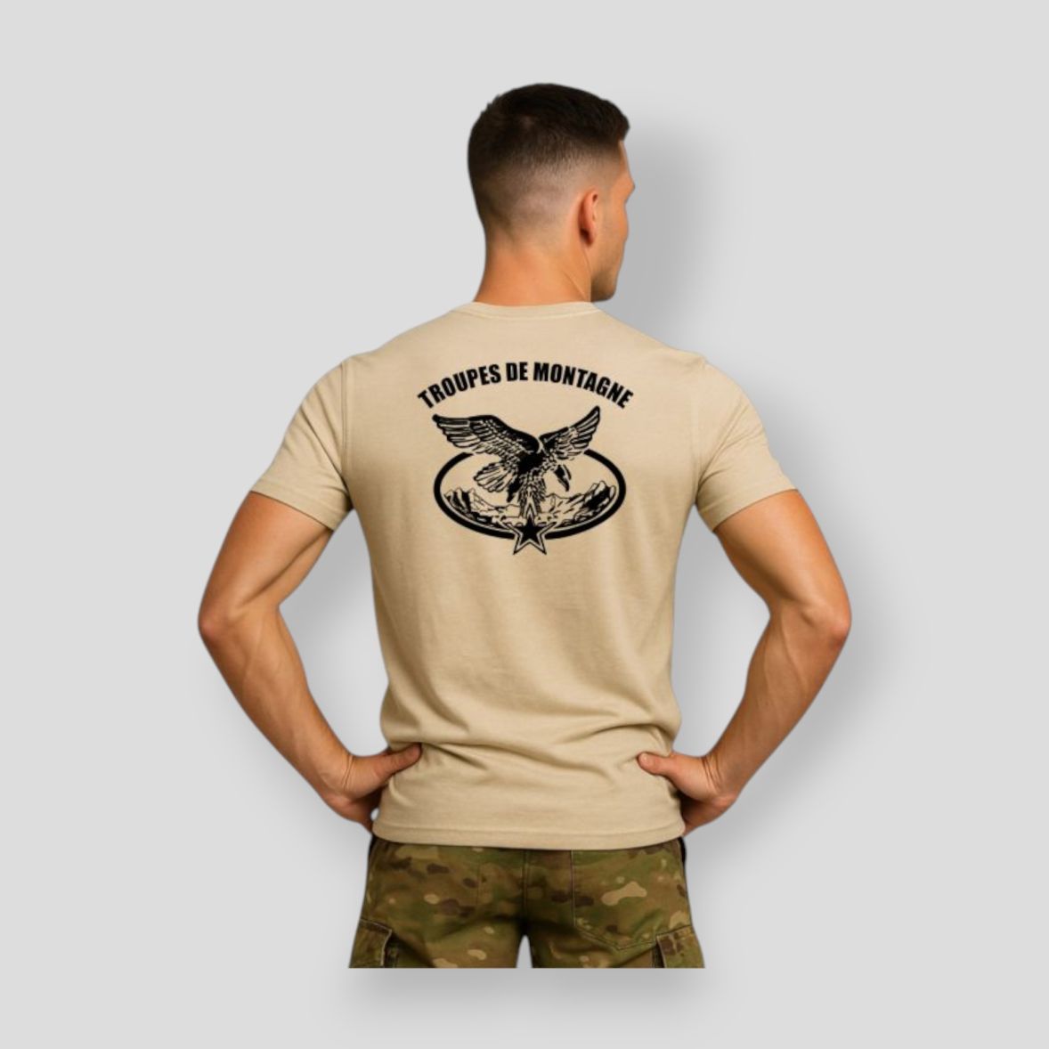 Mountain Troops 190g T-shirt - Coyote - Summit Outdoor Lifestyle
