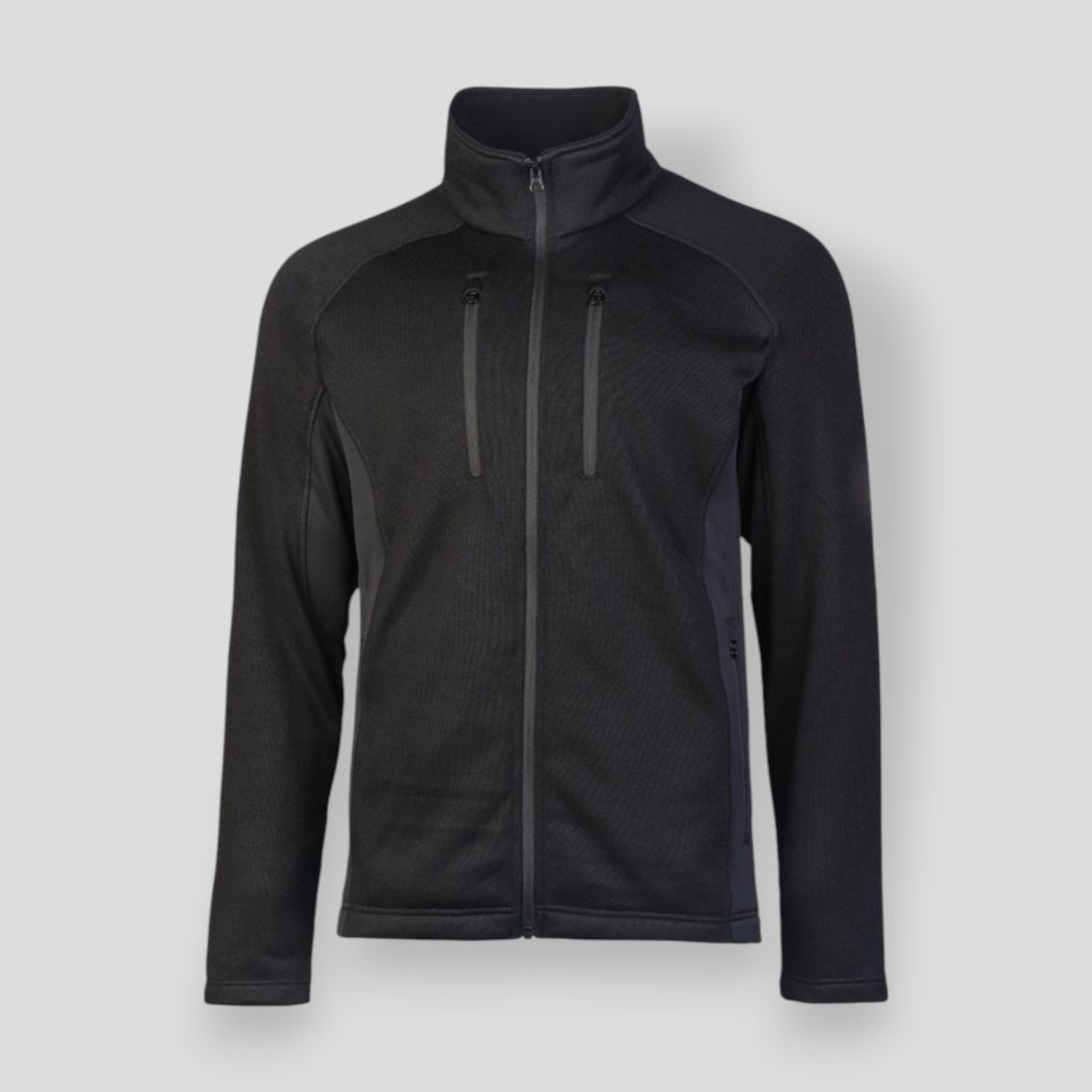 Fleecejacke Structure - Schwarz - Mil-Tec
