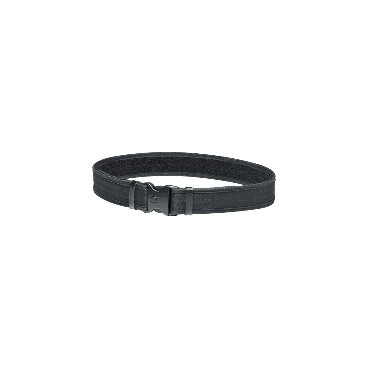 Black Cordura fabric duty belt with 3-point buckle DMB