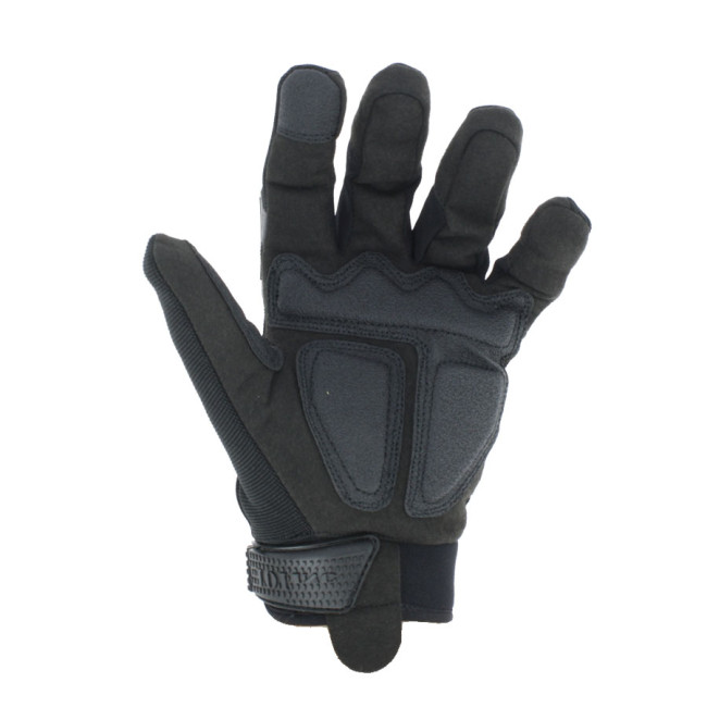 Black tactical operator gloves - 101 Inc - vetsecurite.com