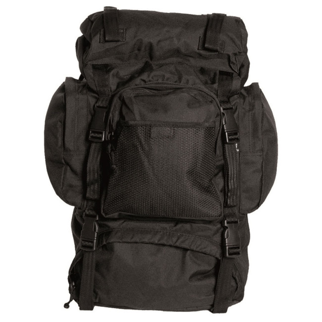 55L black commando backpack - Miltec