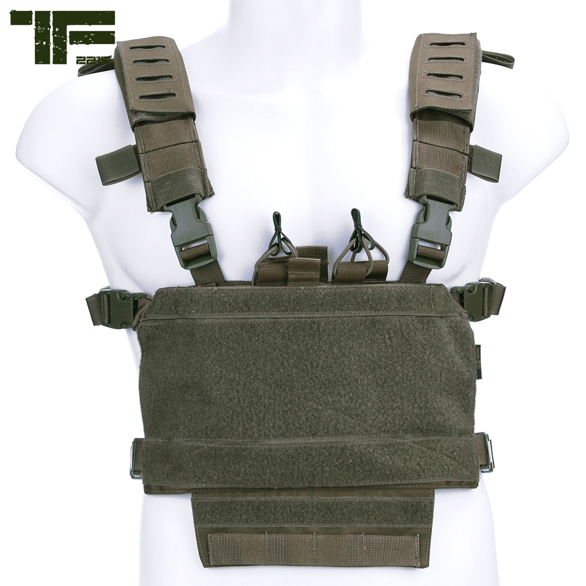 OD Green Modular Chest Rig - Task Force 2215 - Vetsecurite.com