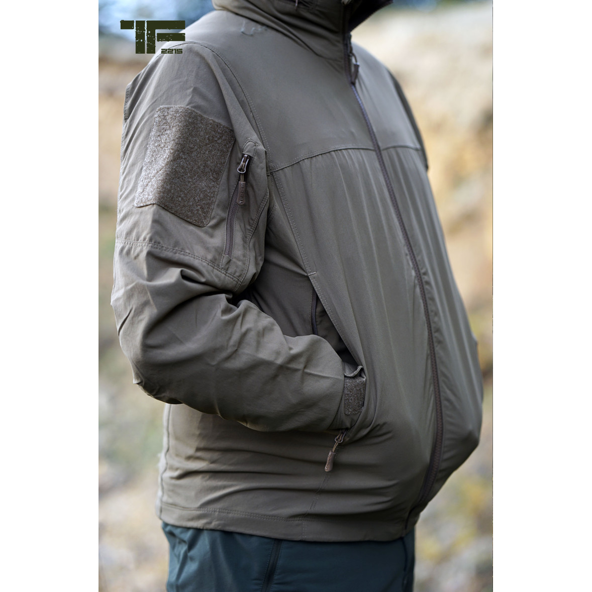 Chaqueta Softshell Tango Two Verde OD - Task Force - Vetsecurite.com