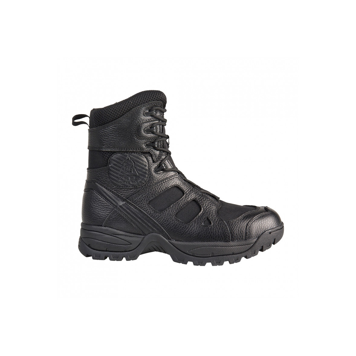 SAS 8.0 Zip Black Combat Boots - Ares - Vetsecurite.com