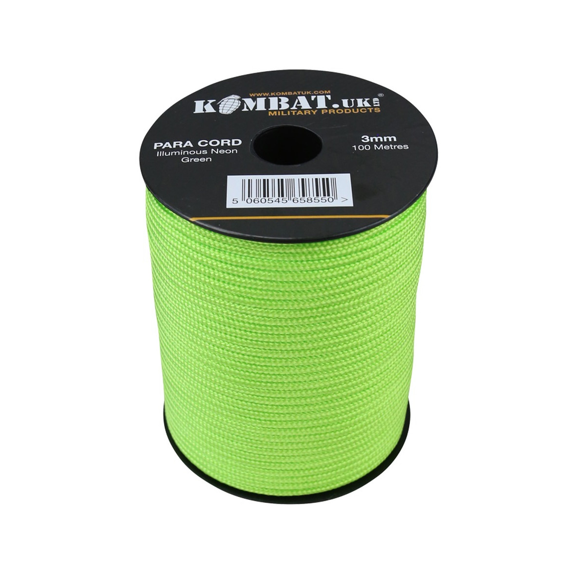 Rouleau de corde 100m Vert Fluo - Kombat Tactical