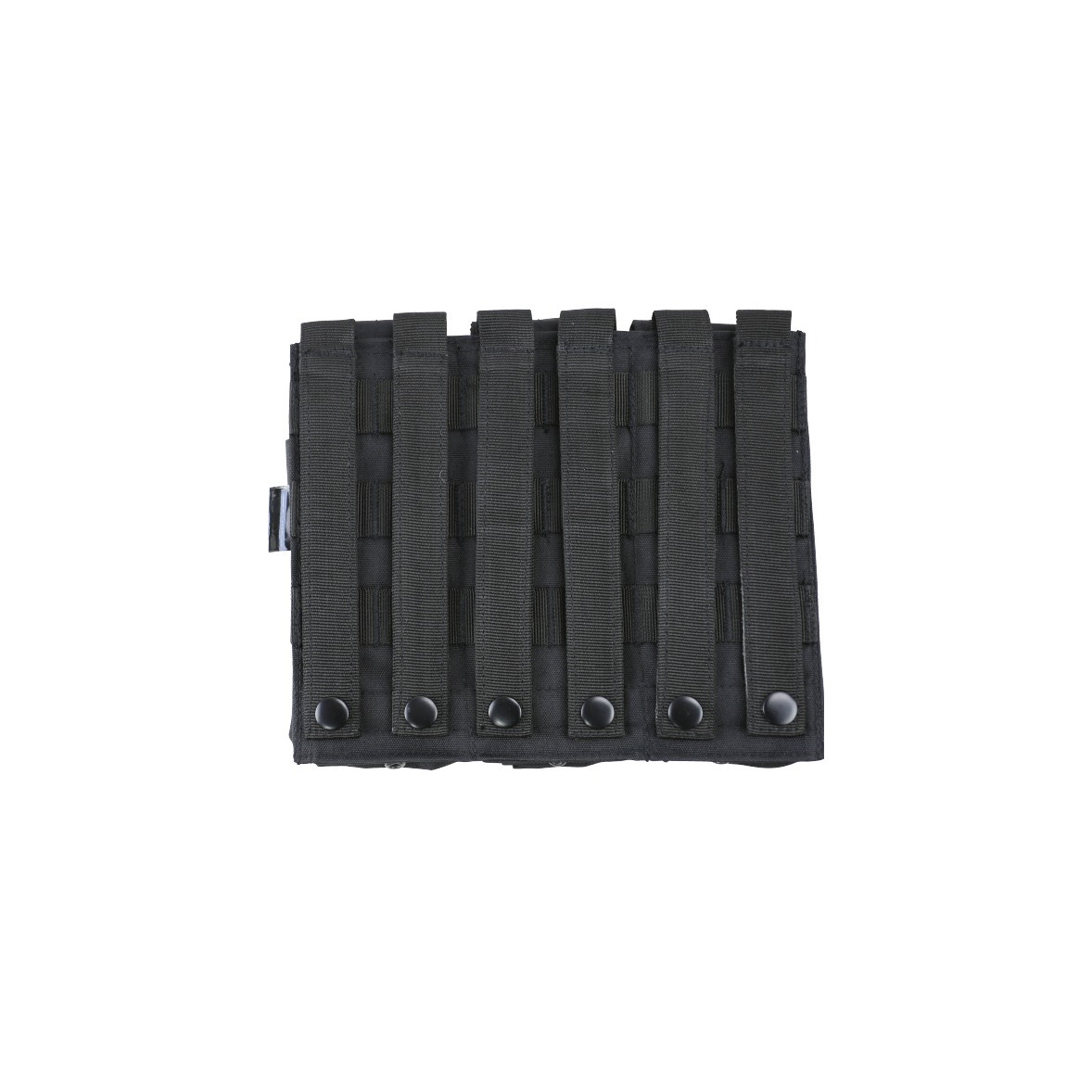 Triple Long Gun Magazine Pouch - Black - Kombat Tactical